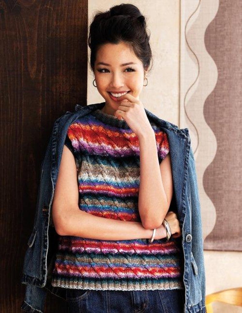 NORO "spiral" Instant Download PDF Pattern Fashioned From NORO Saiun ...