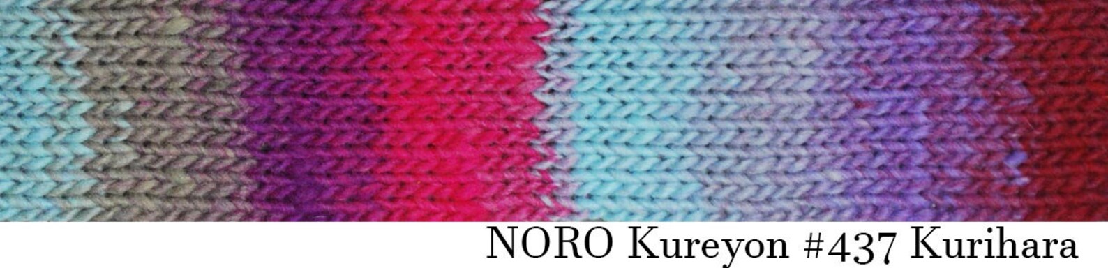 NORO Kureyon Knit Kit Entrelac Watch Cap Knit Kit 100% Wool - Etsy