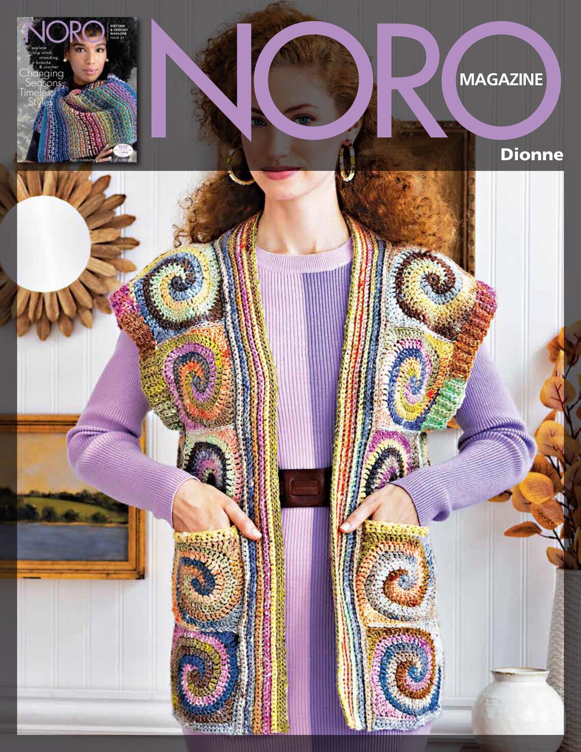 NORO Rittou Crocheted Vest Instant Download PDF Pattern Fashioned From ...