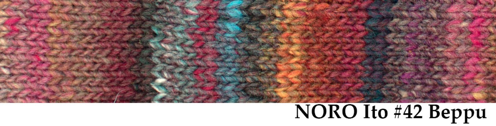NORO Ito Big Granny Afghan Crochet Kit Includes 5 X 200g of NORO Ito 42 ...