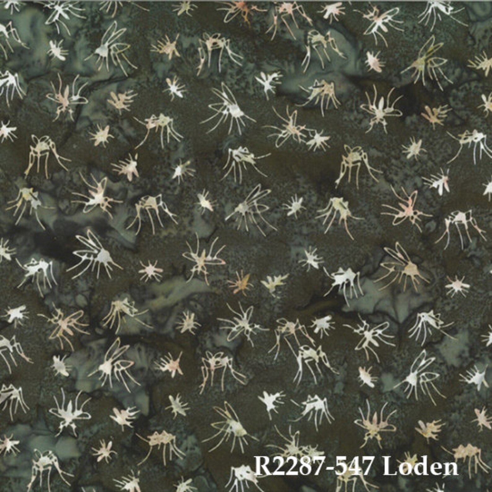 River Run Hand-painted Cotton Batik Quilting Fabric by Dana - Etsy