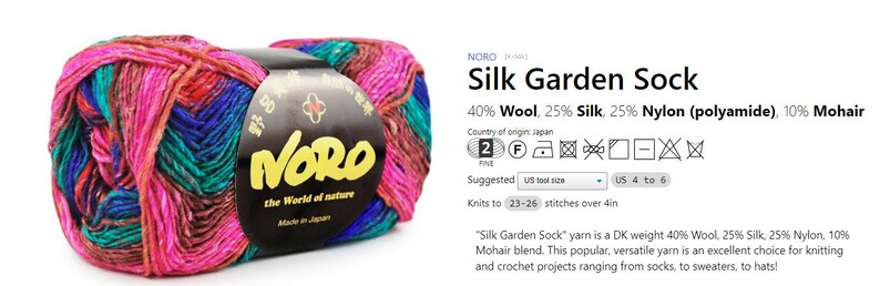 NORO Silk Garden Sock Turquesa Topper Poncho Top Crochet Kit - Etsy