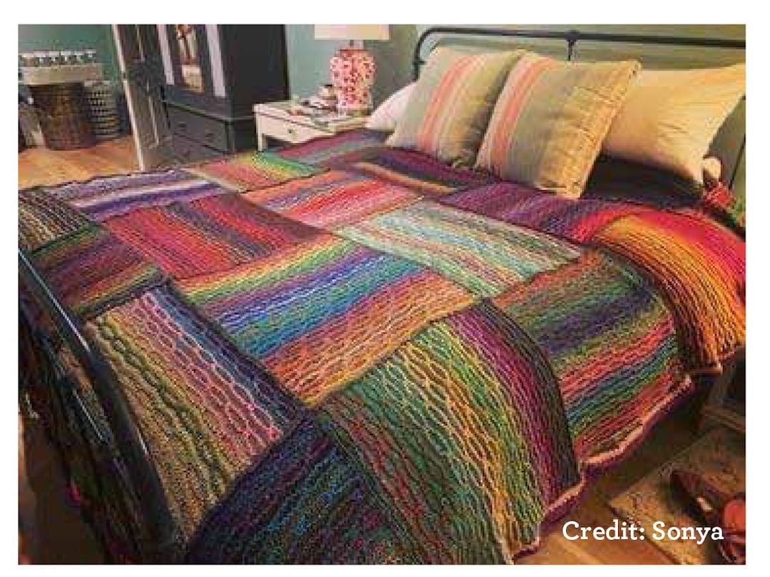 NORO Blythe Blanket Instant Download Pattern - Etsy