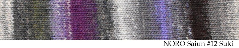 NORO "spiral" Instant Download PDF Pattern Fashioned From NORO Saiun ...