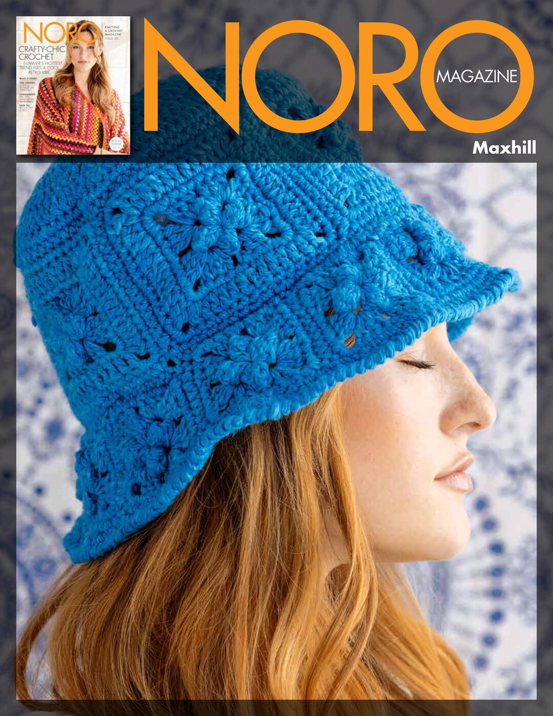 NORO Crochet Bucket Hat "maxhill" Instant Download PDF Pattern ...