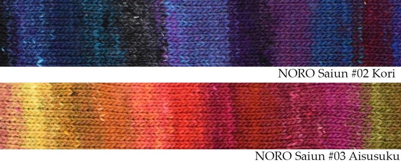 NORO Alexia Wide Scarf Knit Kit Fashioned From Noro Saiun A Gorgeous NORO Alexia Wide Scarf Knit Kit Fashioned From Noro Saiun A Gorgeous