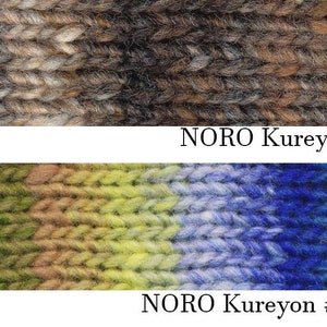 NORO Kureyon Knit Kit Man's Slouchy Hat Knit Kit 100% - Etsy