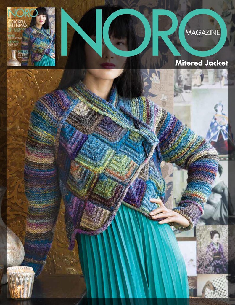 NORO Ito Mitered Jacket Instant Download PDF Pattern - Etsy
