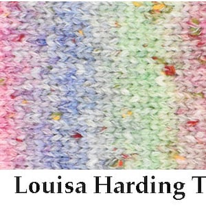 Louisa Harding Rose Boyfriend Cardigan Knit Kit Includes Tulla Tweed ...