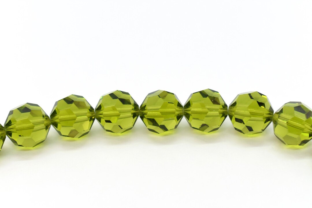 Olivine Swarovski Crystal Round Olive Green 5000 Round Beads,4mm 5mm ...