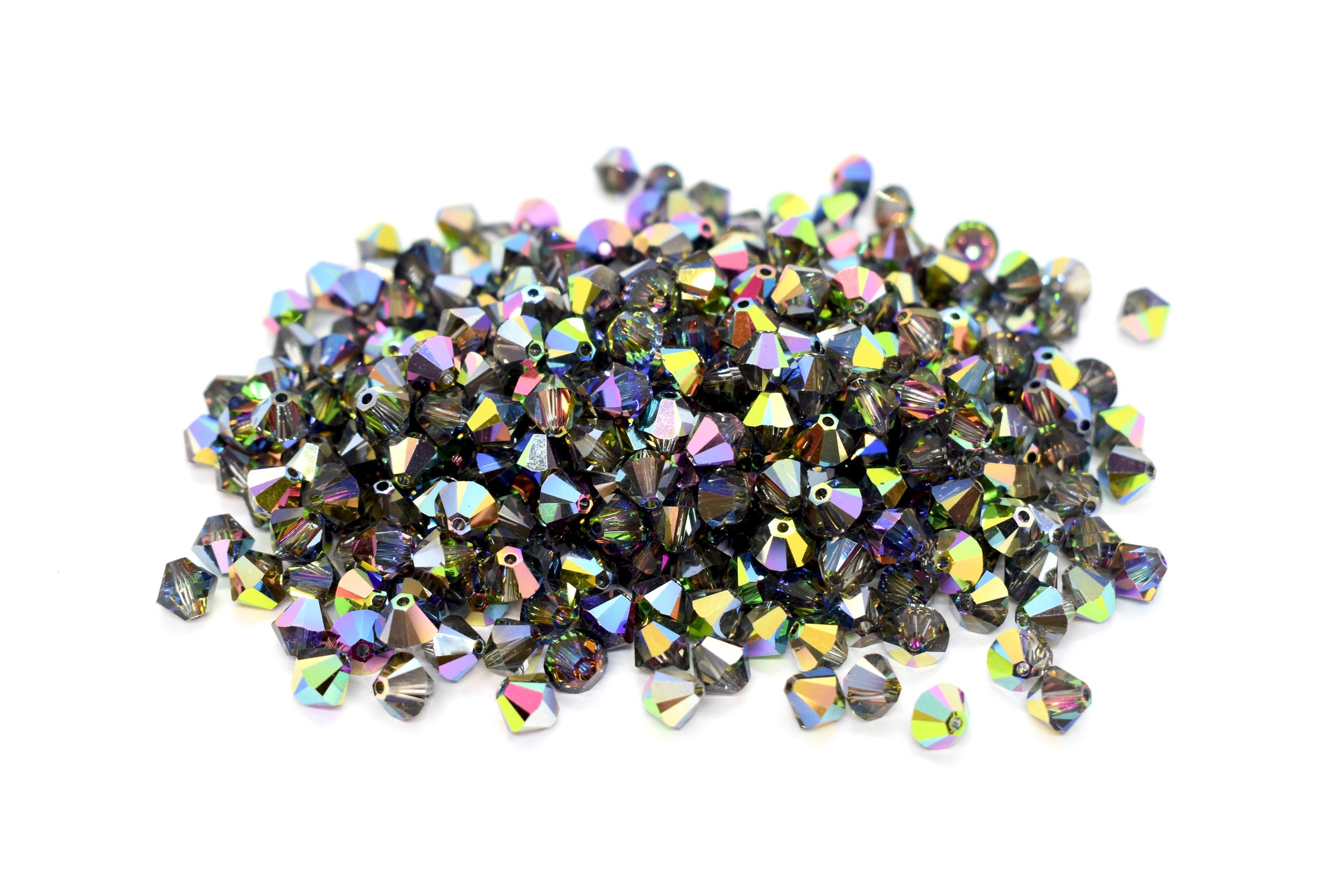 Crystal Vitrail Medium 5301/5328 Gray Rainbow Swarovski - Etsy