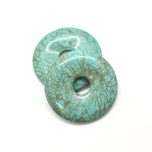 Stone Donut Pendant - Etsy