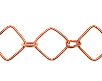 Triangle Link Chain - Etsy