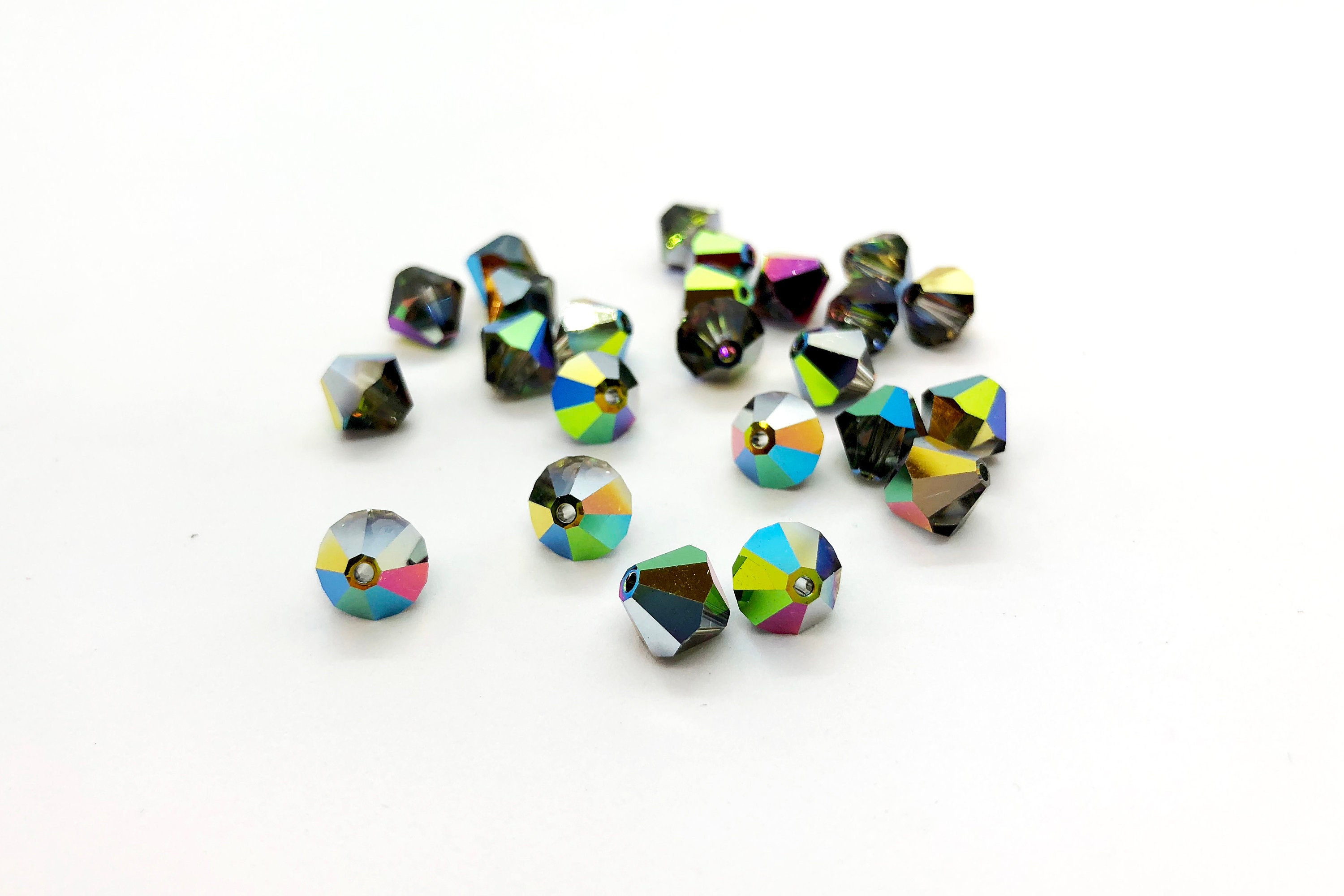 Crystal Vitrail Medium 5301/5328 Gray Rainbow Swarovski - Etsy