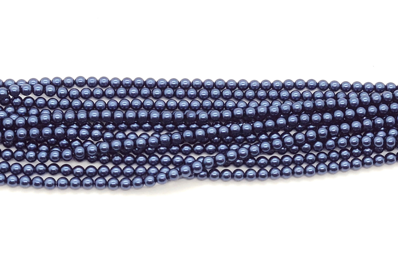 Blue Preciosa Czech Crystal Round Pearls, 4mm,6mm,authentic Preciosa ...