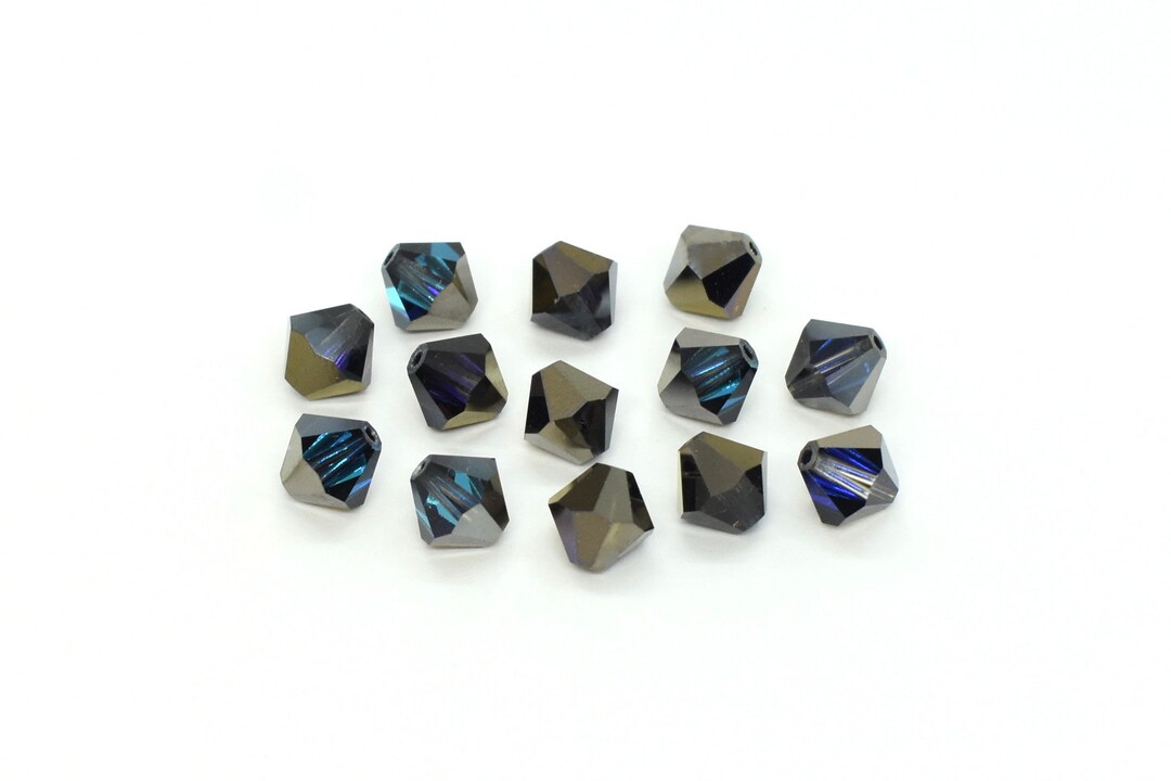 Crystal Bermuda Blue 5301/5328 Blue, Purple, Bronze Swarovski Crystal ...