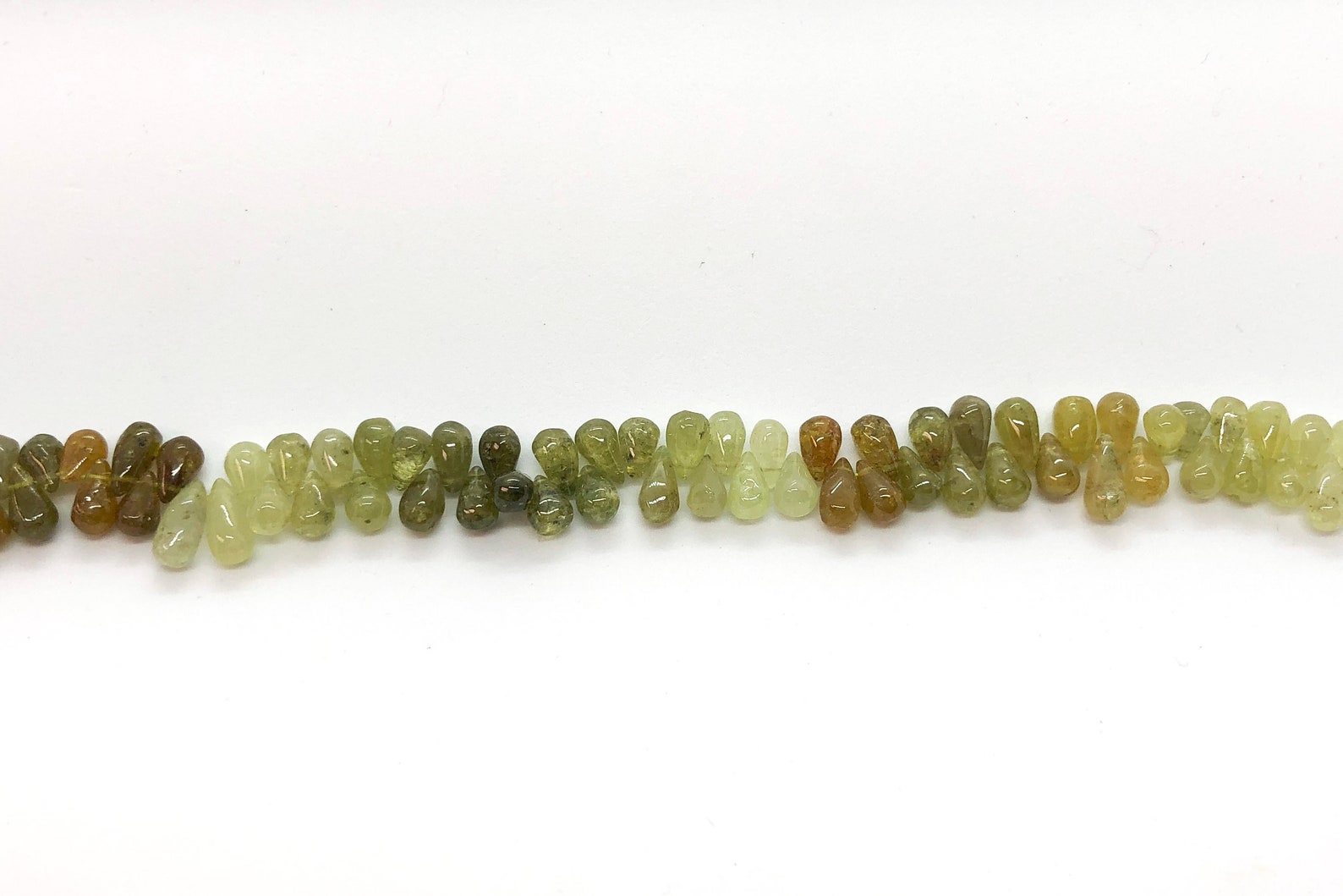 Grossular/green Garnet natural A Grade Top Drilled - Etsy