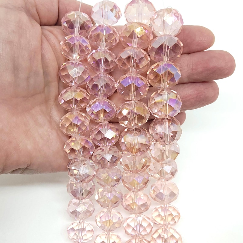 Large Light Pink Necklace - Etsy