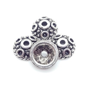 Bead Caps, Pewter, 6mm to 11mm Diameter, Pewter Bead Caps for Jewelry ...