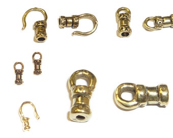 Gold Filled End Caps Jewelry - Etsy