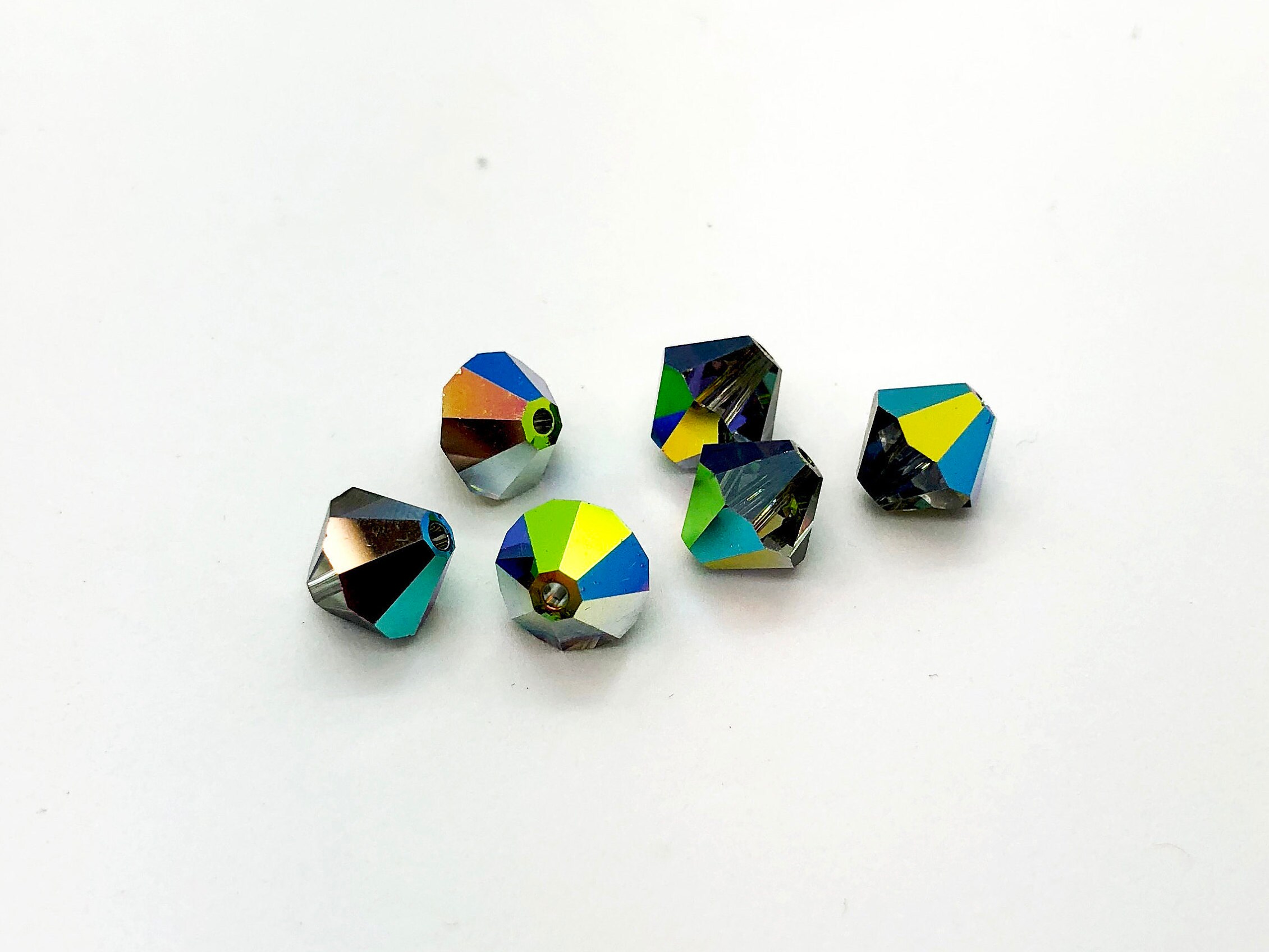 Crystal Vitrail Medium 5301/5328 Gray Rainbow Swarovski - Etsy