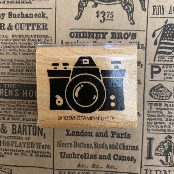 Camera Stamp - Etsy