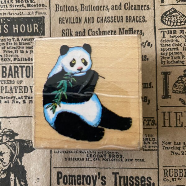 Bear Rubber Stamp - Etsy