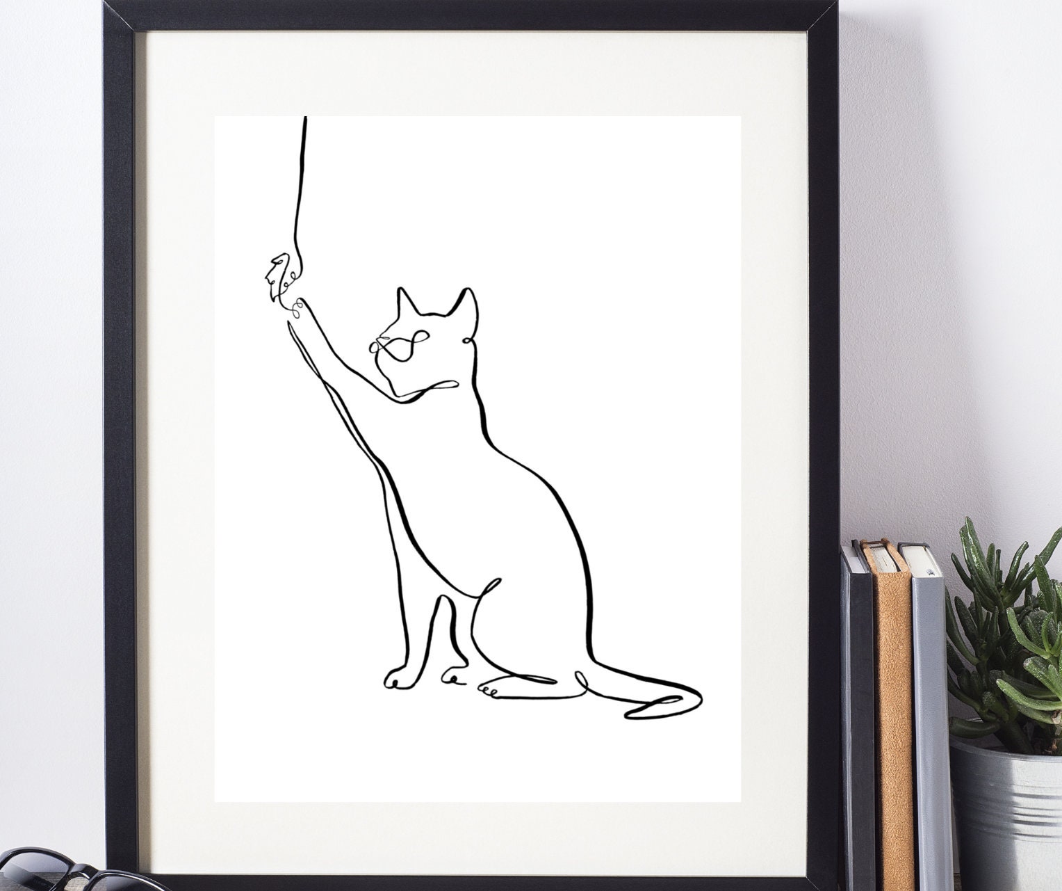 Gato Guerrero Dibujo Lineal Ms Paint Line Of Light And Shadow