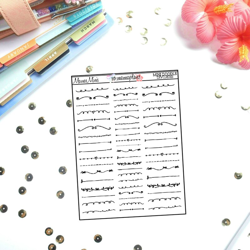 Doodle Dividers - Etsy