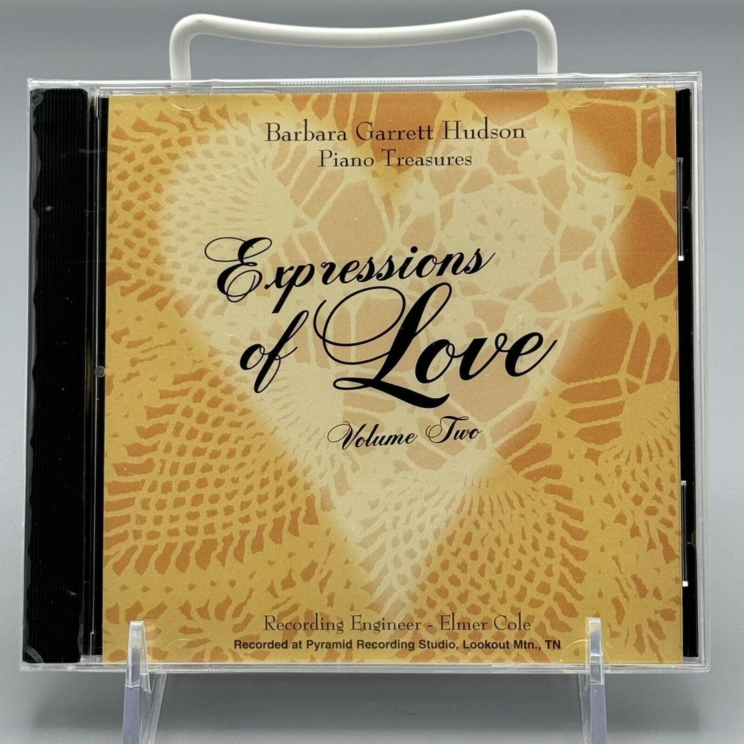 Barbara Garrett Hudson Expressions of Love Vol 2 CD Piano Treasures New ...