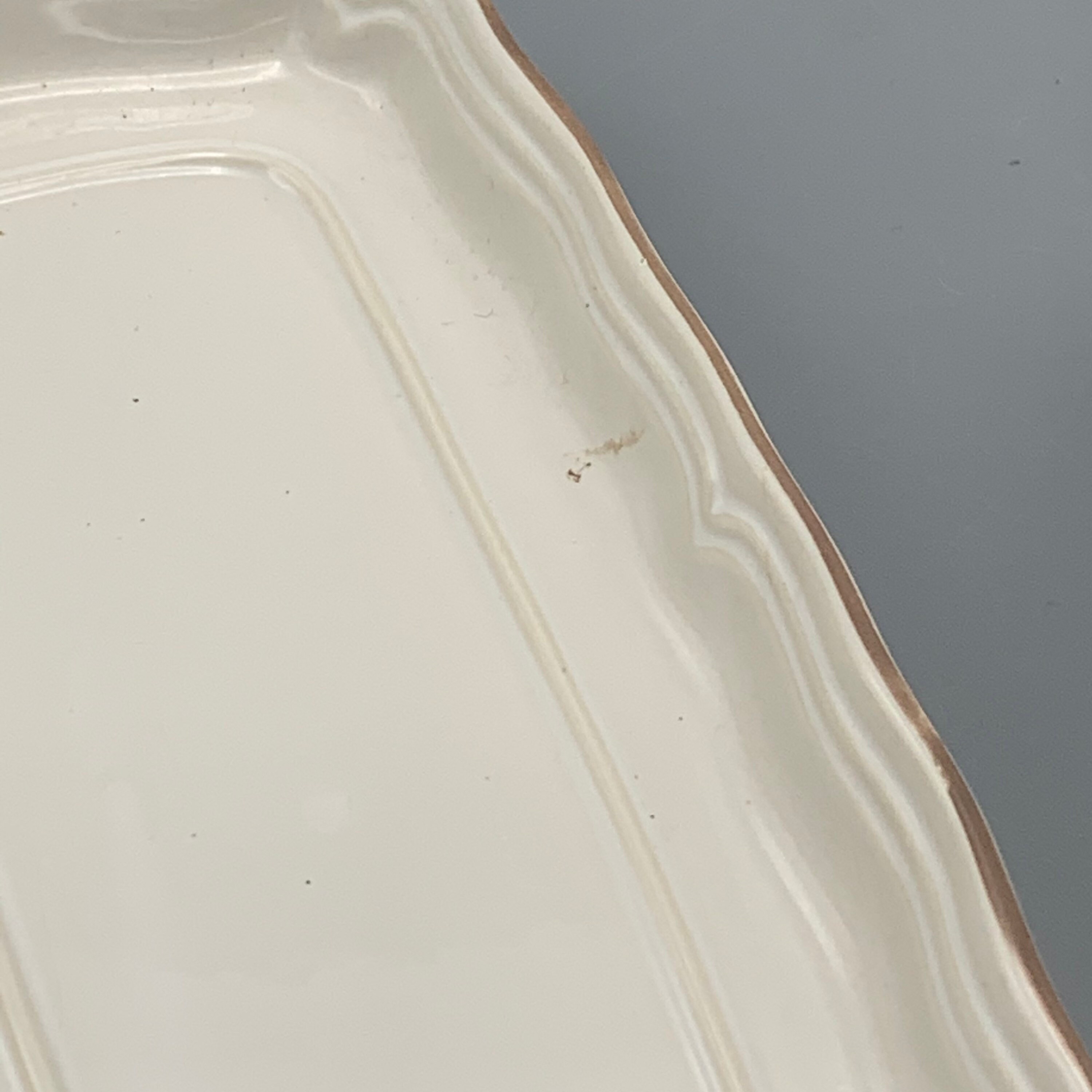 Vintage Countryside Blue Bow Goose Butter Dish Geese Wearing Blue With ...