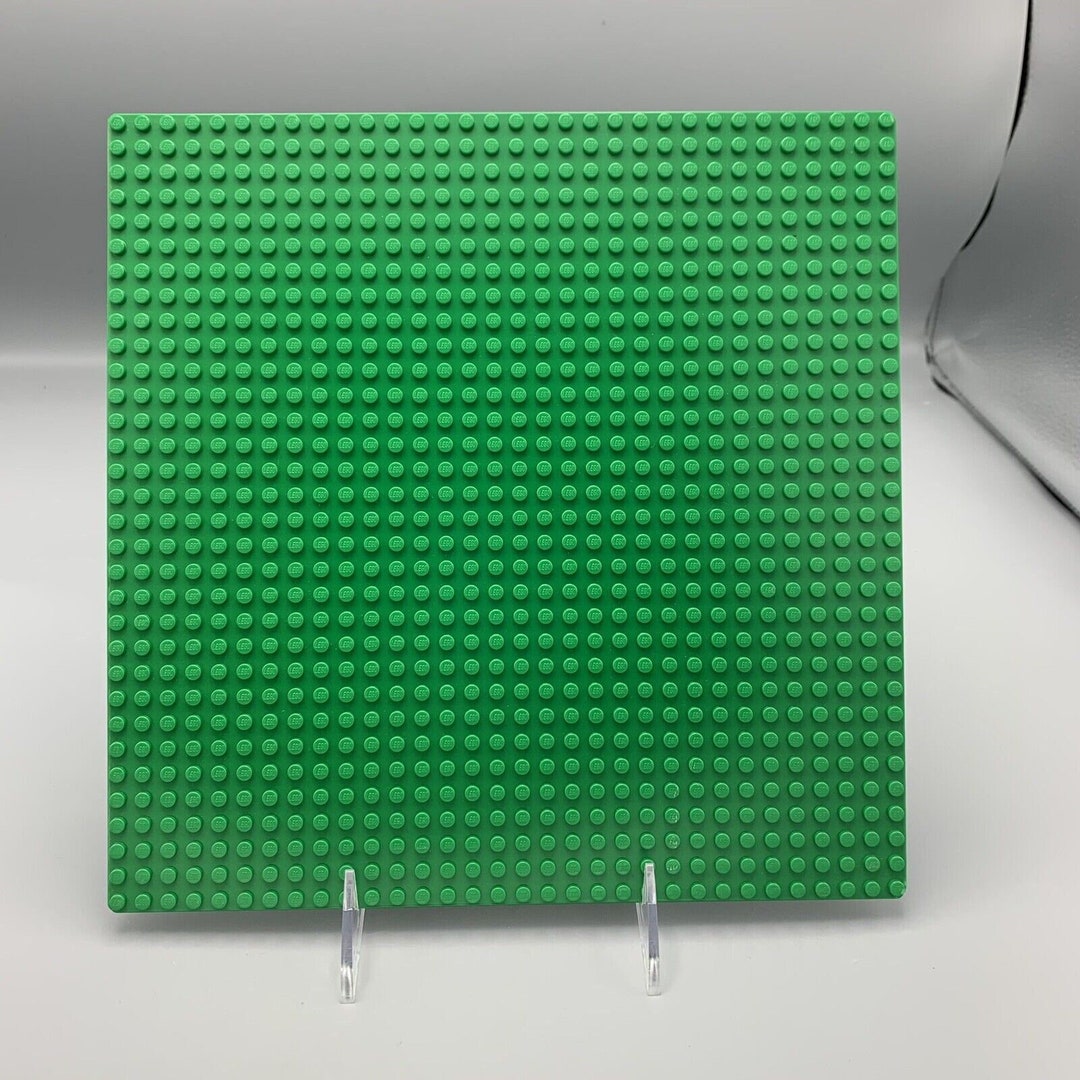 Vintage LEGO Green Building Platform Square Base Plate 32 X 32 10 in X ...