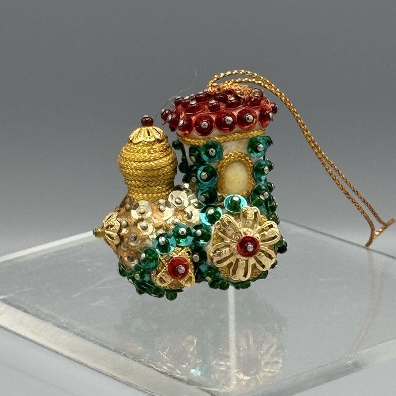 Beaded Christmas Train - Etsy