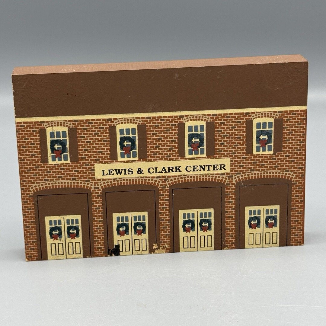 1993 Cats Meow St Charles Christmas Series Lewis & Clark Center Faline ...