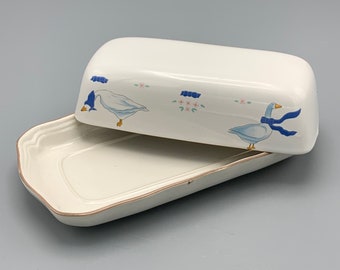 Polka Dot Butter Dish - Etsy