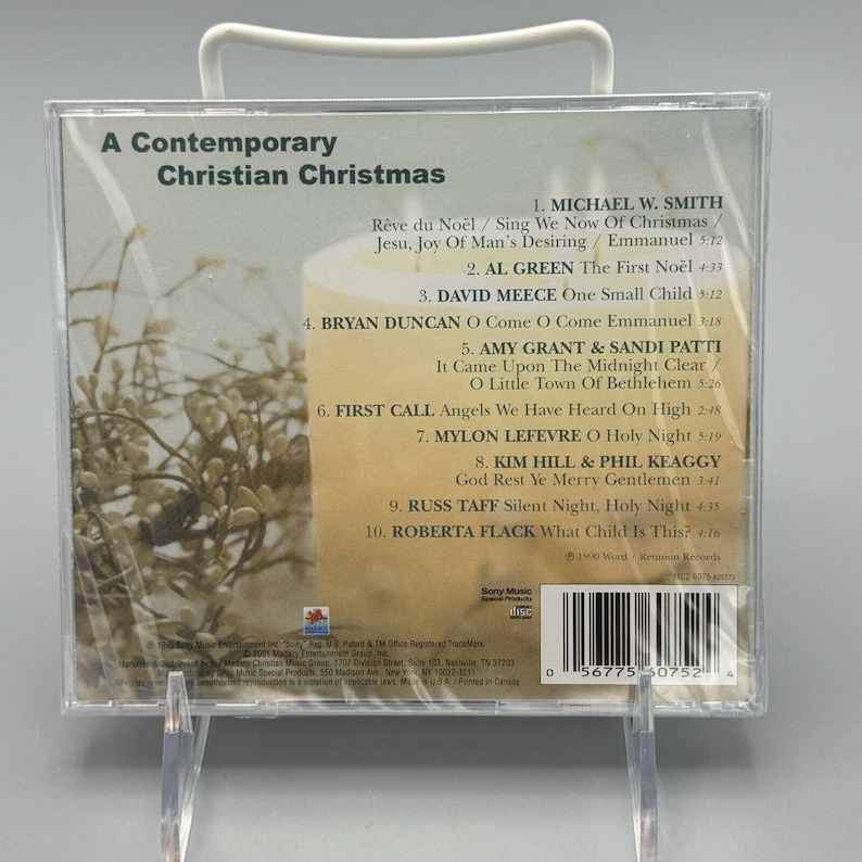 A Contemporary Christian Christmas by Various Artists CD Oct 2001 - Etsy