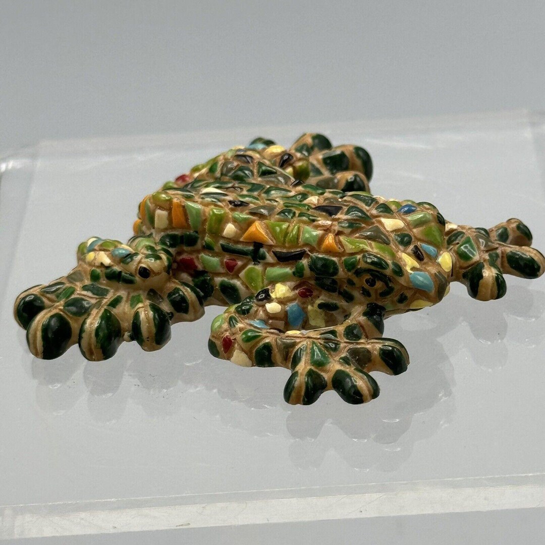 Barcino Tree Frog Mosaic Animal Collection Barcino Fridge Magnet Hand ...