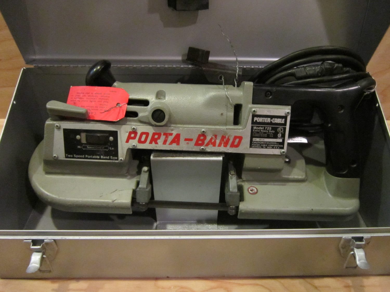 Porter cable portable band saw store