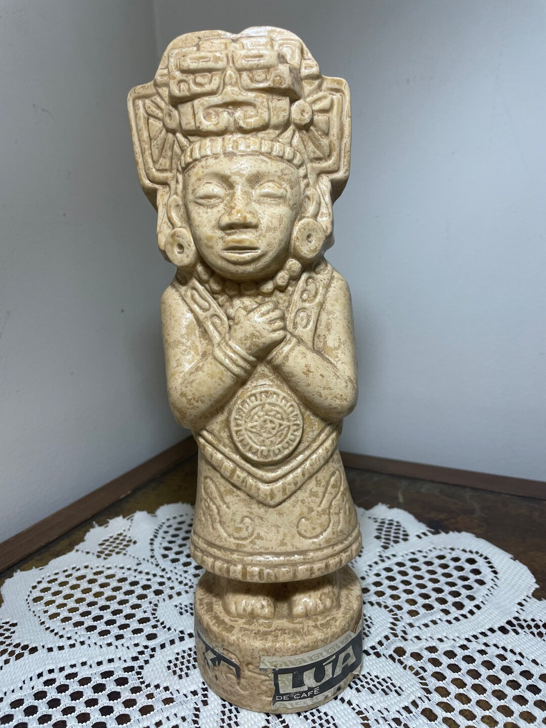 Collectible Vintage M.H. Strikow Art Porcelain Kahlua Mayan Liquor ...