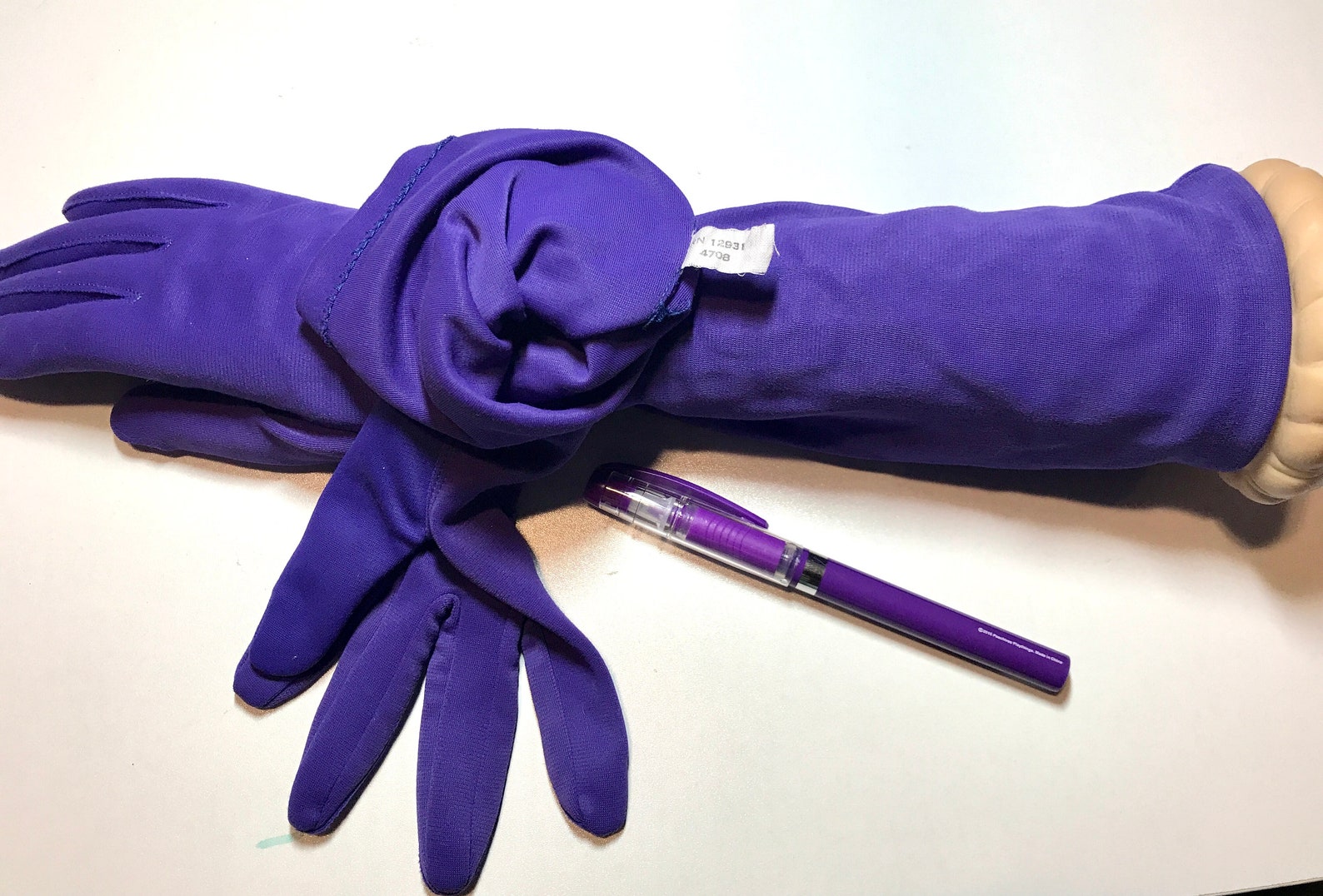 Vintage Mid Century Kayser Roth Purple Formal, Easter, Burlesque, Prom ...