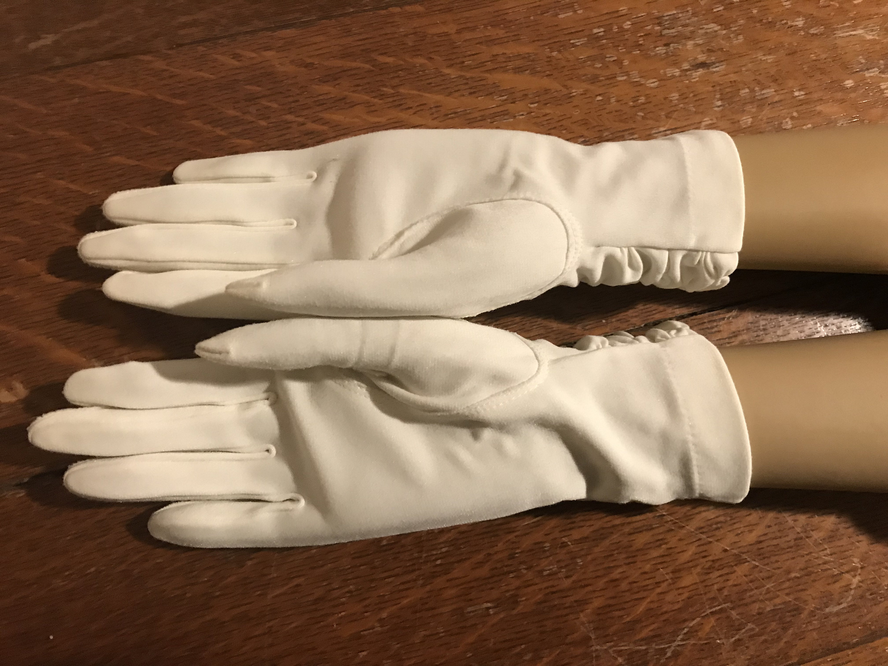 Quit Smocking Around Vintage Enchante by Fownes White Smocked Formal ...