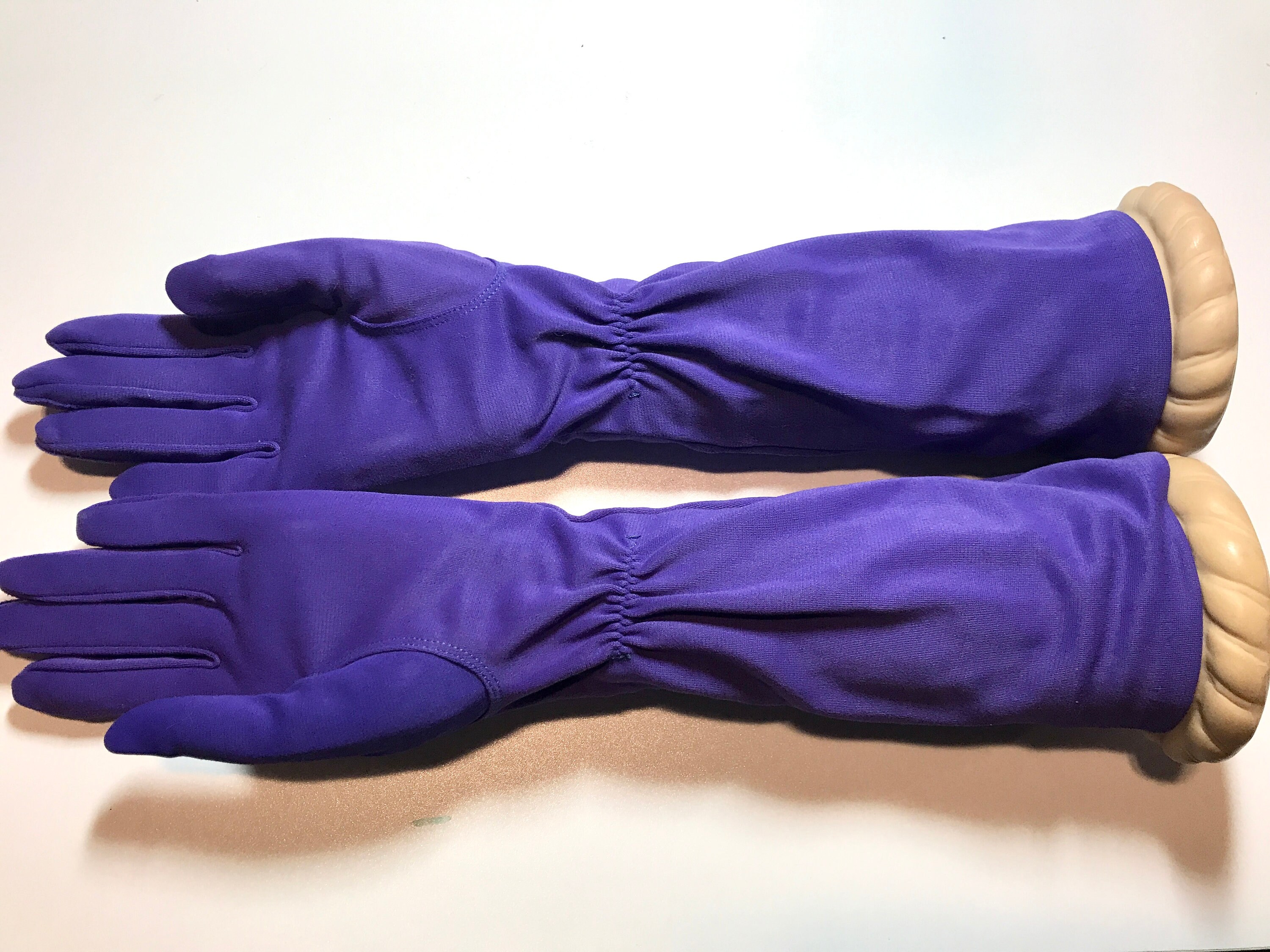 Vintage Mid Century Kayser Roth Purple Formal, Easter, Burlesque, Prom ...