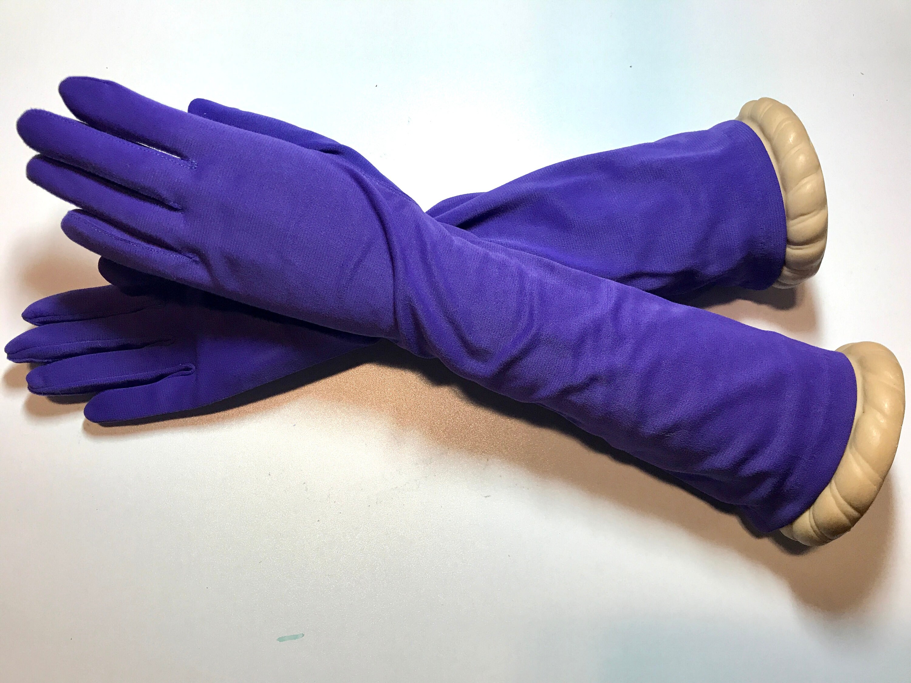Vintage Mid Century Kayser Roth Purple Formal, Easter, Burlesque, Prom ...