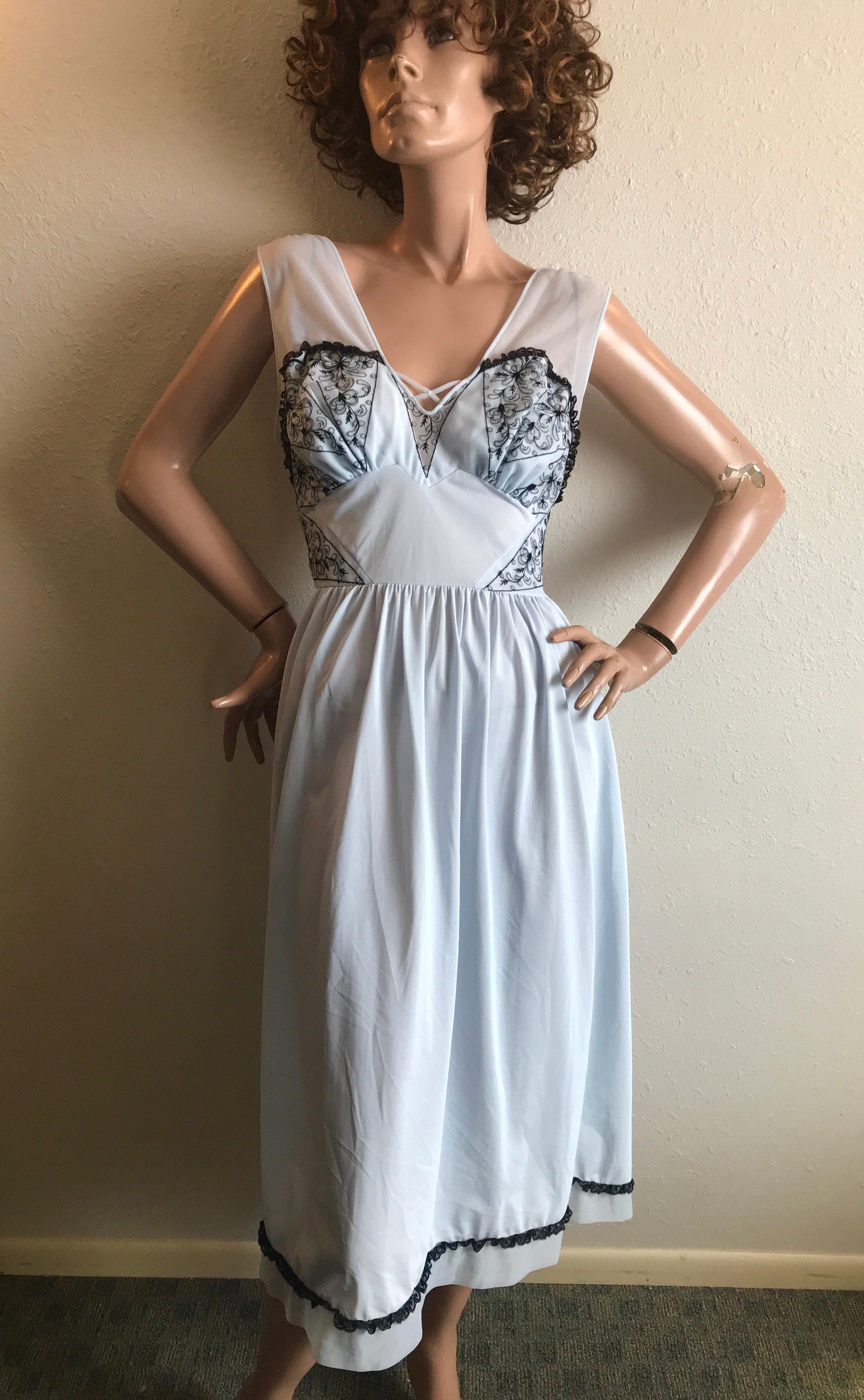 Blue Delight Vintage Mid Century Munsingwear 2 Pc. Wedding | Etsy