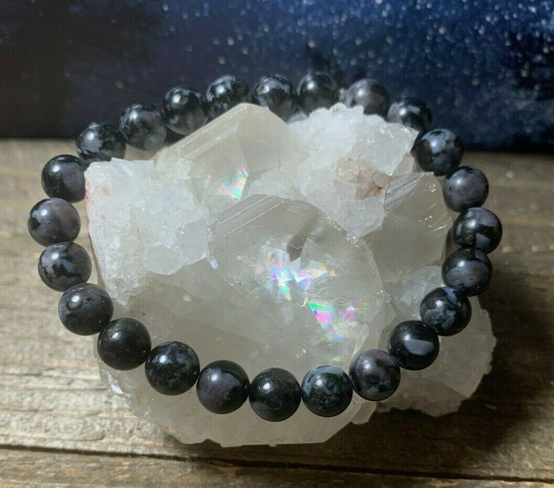 MYSTIC MERLINITE RARE Merlin Wizard Stone Crystal Bracelet - Etsy