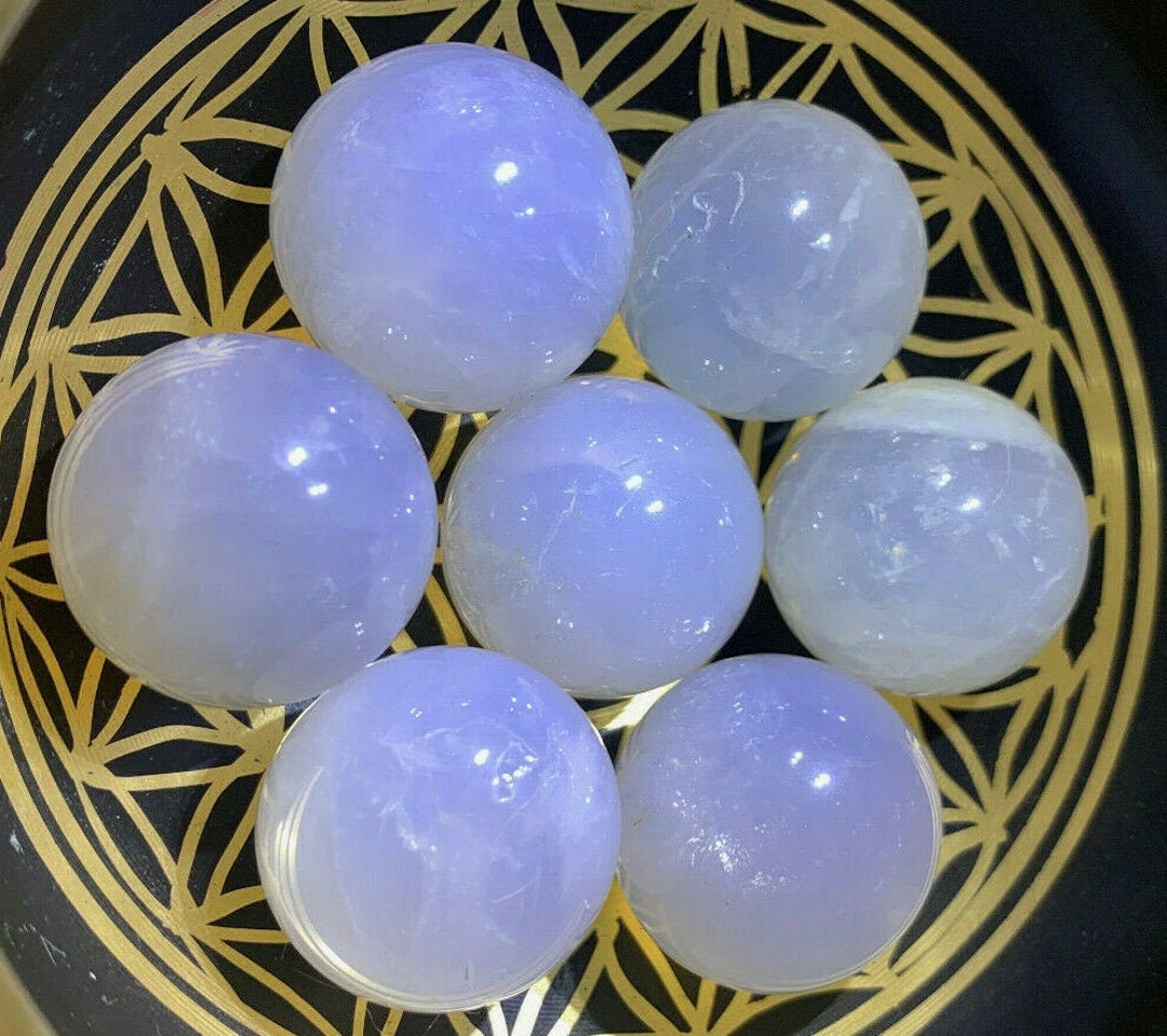 STARLIGHT BLUE ROSE Quartz 1 Piece 25mm Rare Gorgeous New Find Crystal ...