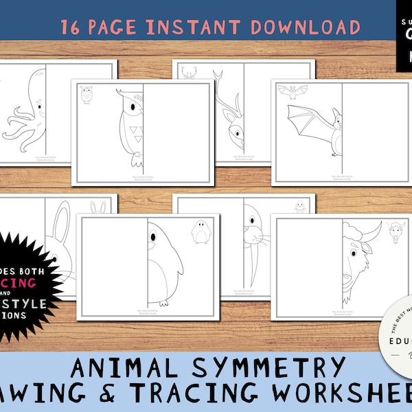 Animal Drawings - Etsy