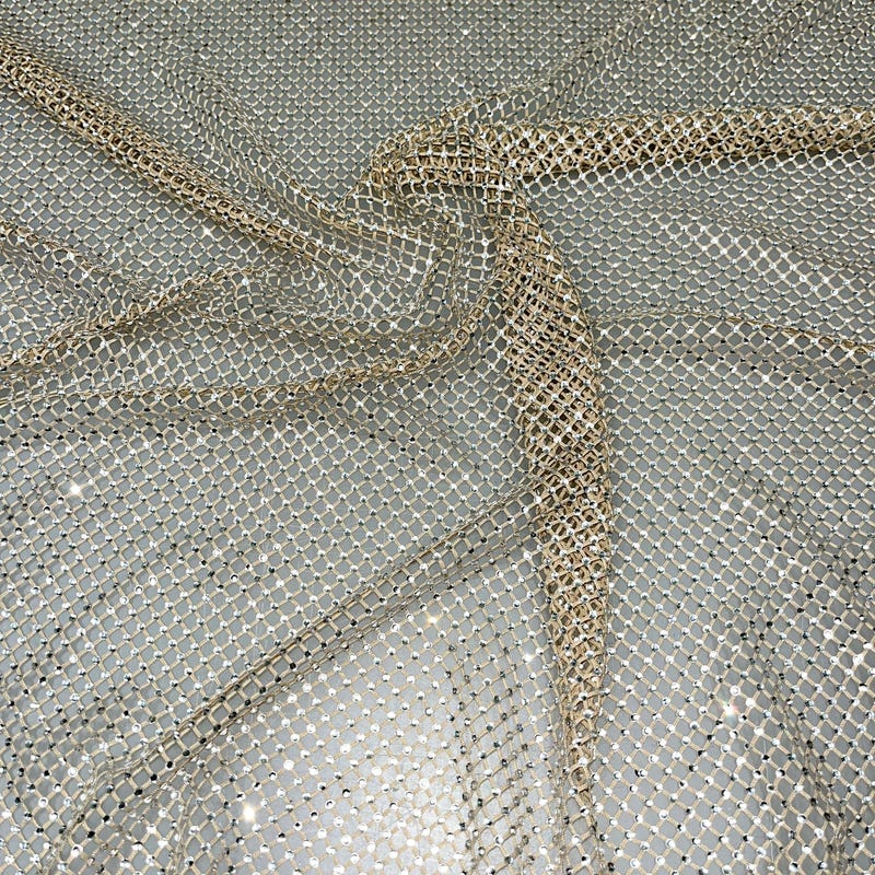 Gold Fabric Fishnet - Etsy