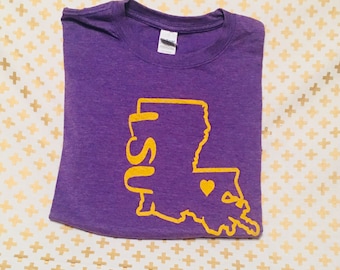 Lsu shirt | Etsy