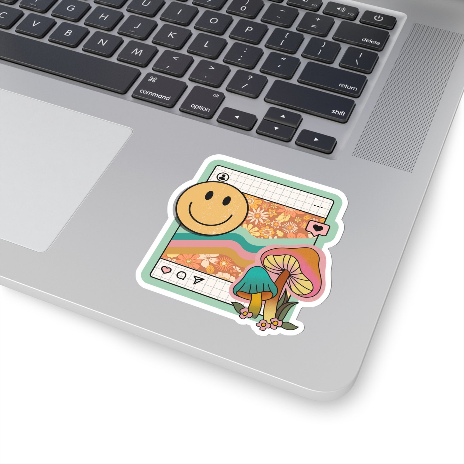 Groovy Retro Sticker - Etsy
